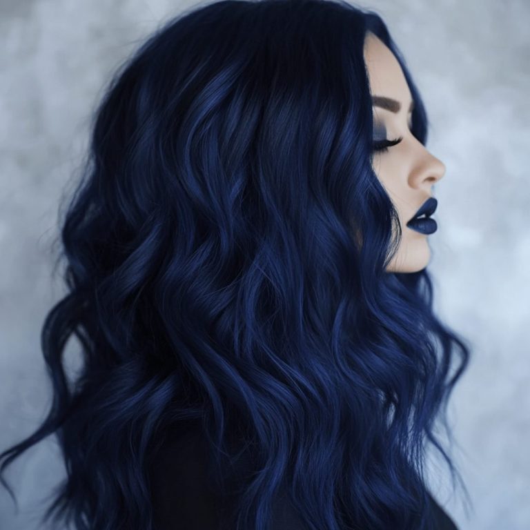 20 Awesome Dark Blue Hairstyles to Revitalize Your Look - Hair Guru