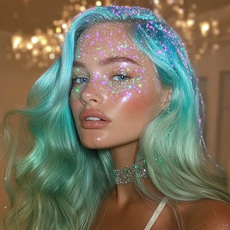 20 Ways to Incorporate Glitter for Stunning Hair Looks - Hair Guru