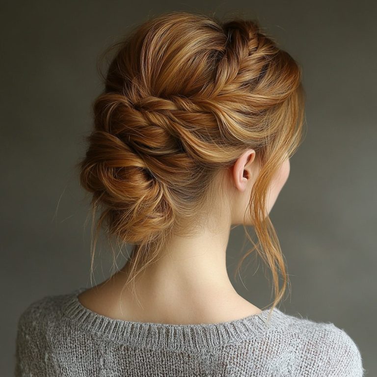 35 Bold Braided Bun Hairstyles Redefining Timeless Elegance - Hair Guru