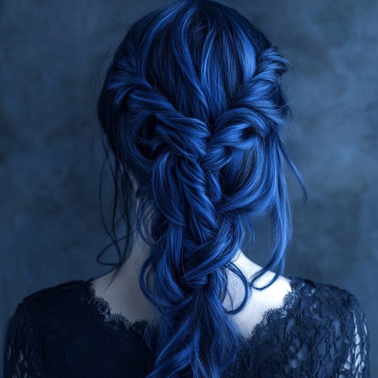 20 Awesome Dark Blue Hairstyles to Revitalize Your Look - Hair Guru