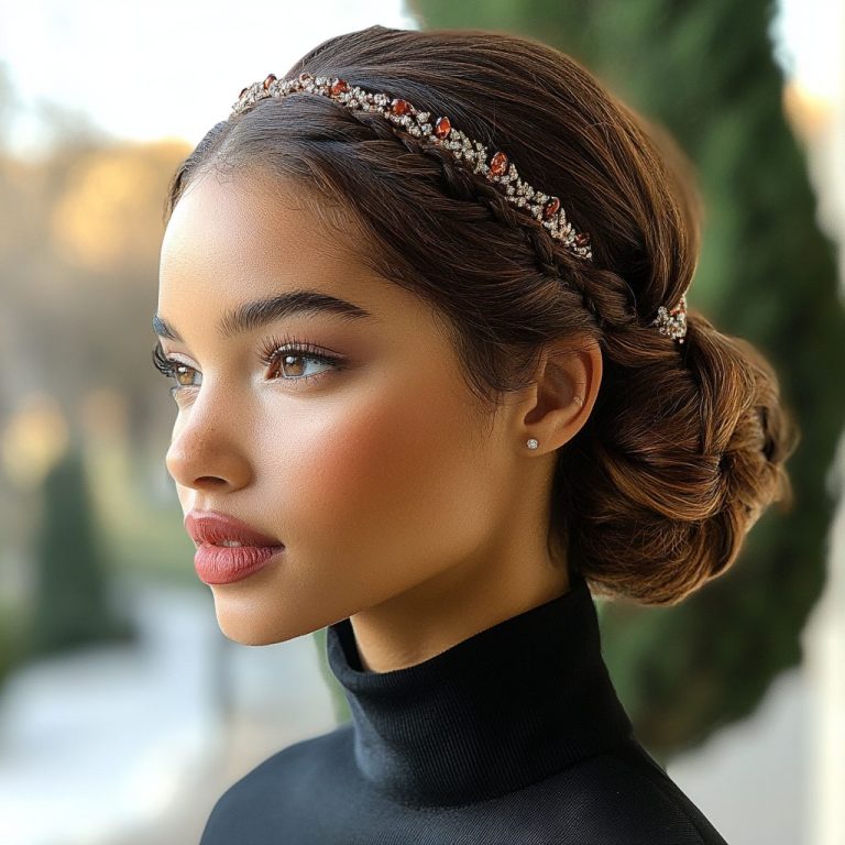 35 Bold Braided Bun Hairstyles Redefining Timeless Elegance - Hair Guru