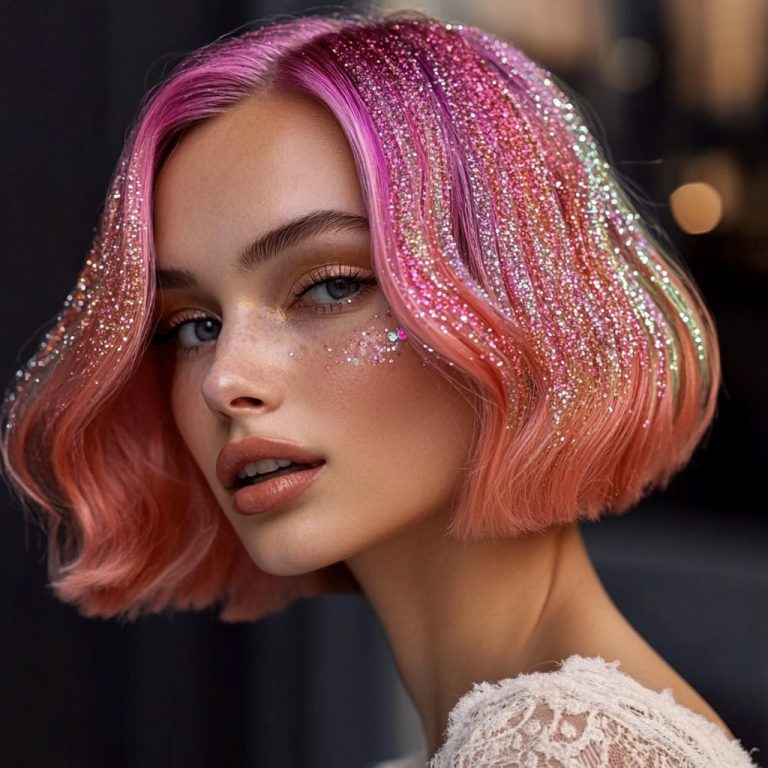 20 Ways to Incorporate Glitter for Stunning Hair Looks - Hair Guru