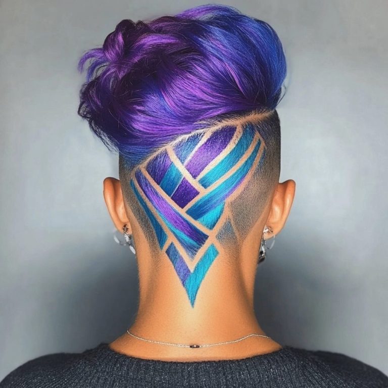 20 Creative Blue and Purple Hair Ideas - Hair Guru