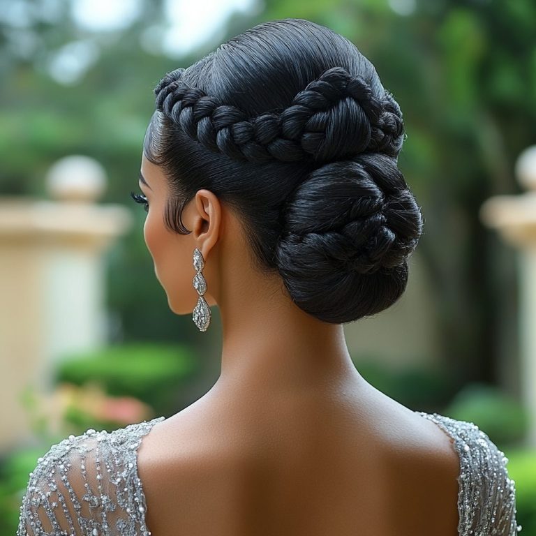 35 Bold Braided Bun Hairstyles Redefining Timeless Elegance - Hair Guru