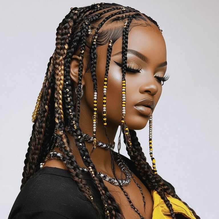 Braids with Beads: 20 Awesome Styles for a Unique Look - Hair Guru