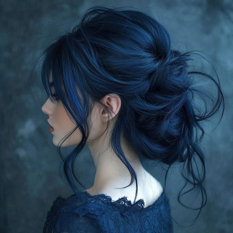 20 Awesome Dark Blue Hairstyles to Revitalize Your Look - Hair Guru