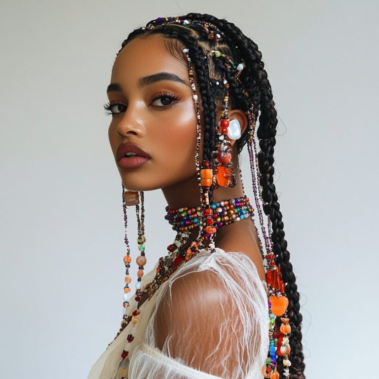 Braids with Beads: 20 Awesome Styles for a Unique Look - Hair Guru