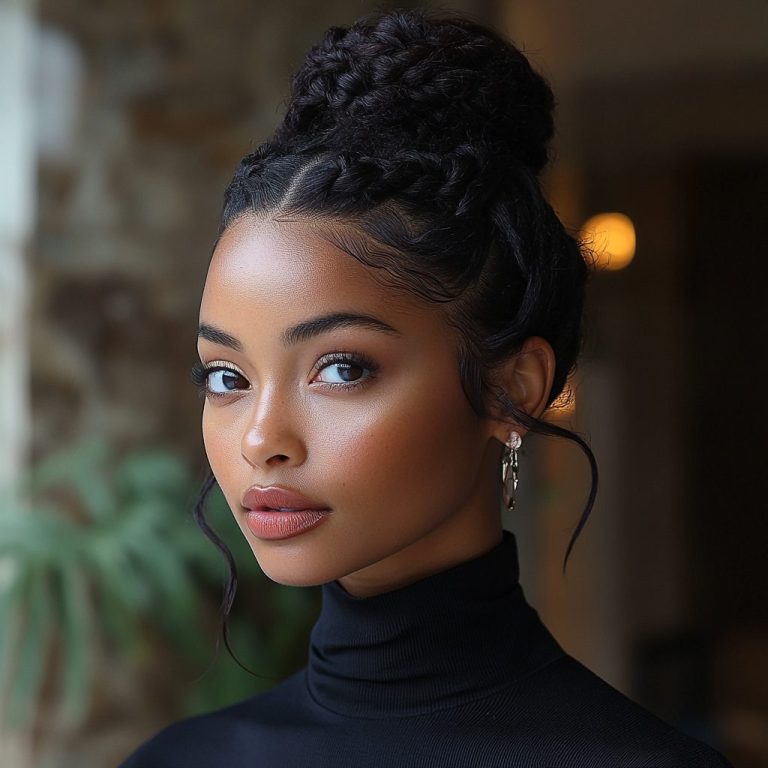 35 Bold Braided Bun Hairstyles Redefining Timeless Elegance - Hair Guru
