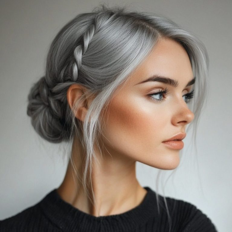 20 Best Hairstyles for Thin Gray Hair That Look Super Stylish - Hair Guru
