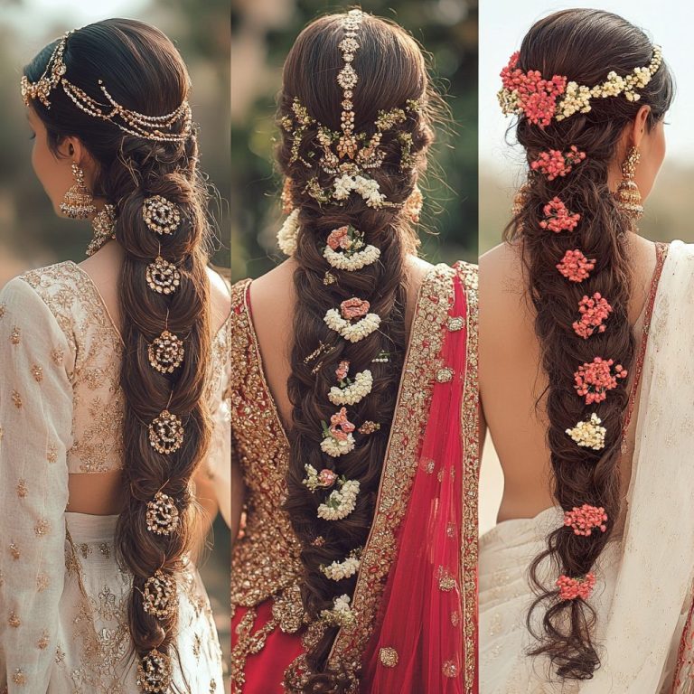 Indian Bridal Hairstyles – 20 Stunning Wedding Hairstyles - Hair Guru