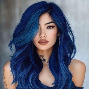 20 Awesome Dark Blue Hairstyles to Revitalize Your Look - Hair Guru