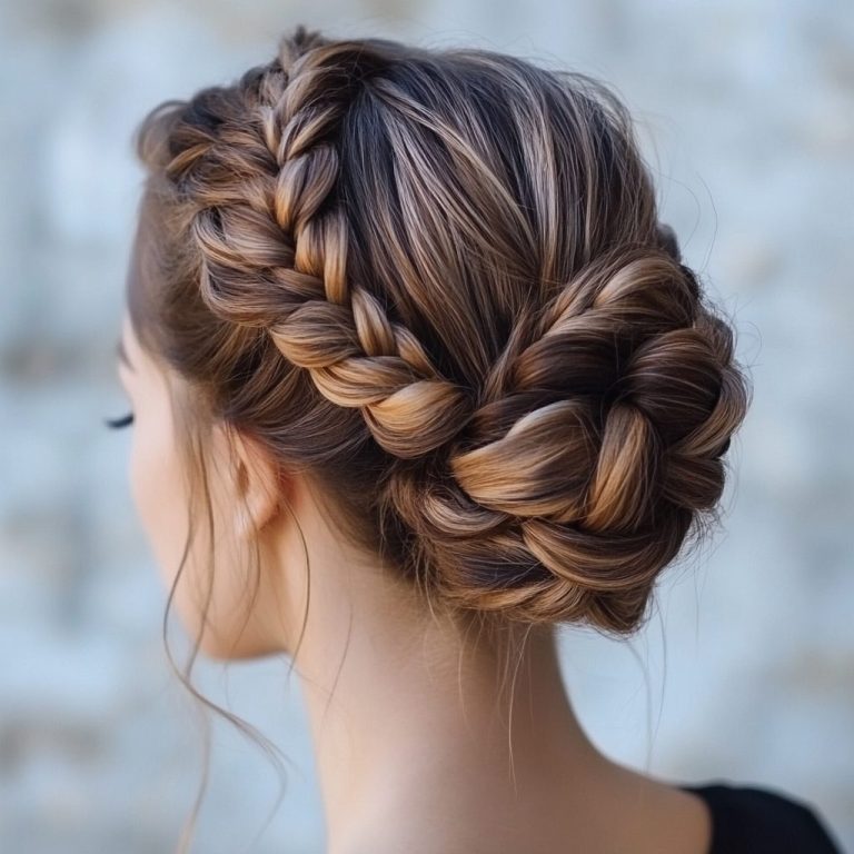 28 Glorious Princesses Braided Updos - Hair Guru