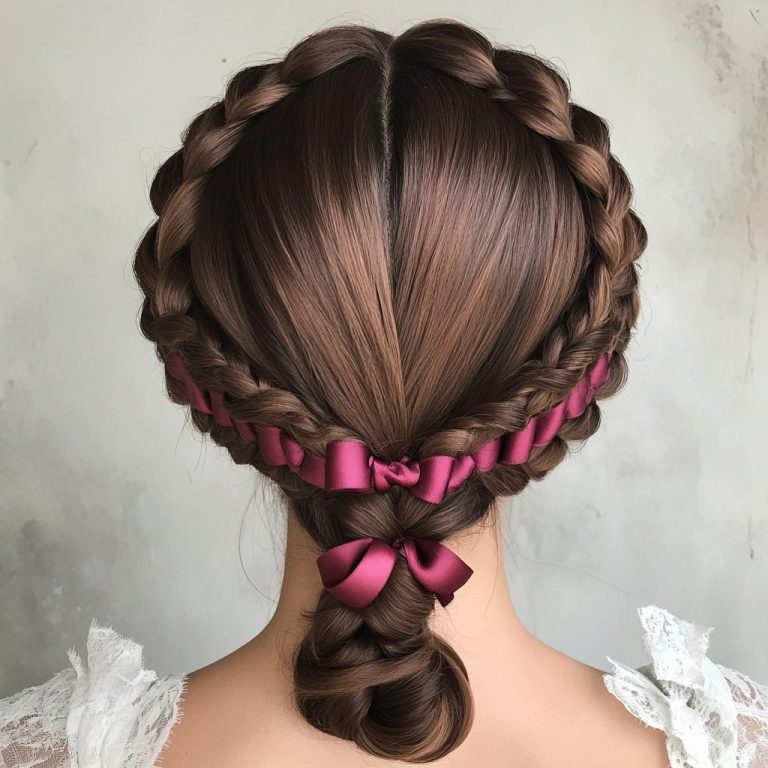 28 Glorious Princesses Braided Updos - Hair Guru
