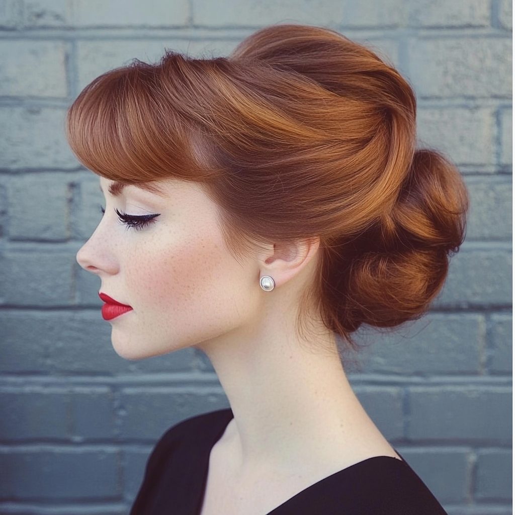 20 Best Elegant Vintage Updos - Hair Guru