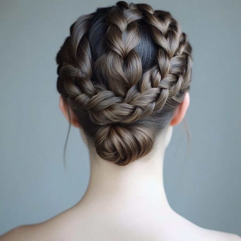 28 Glorious Princesses Braided Updos - Hair Guru