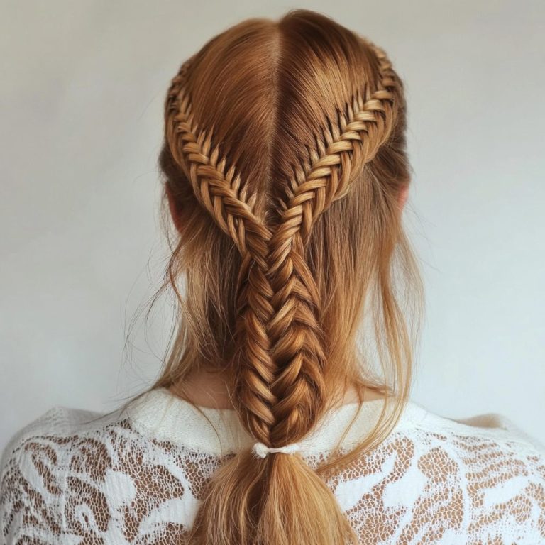 20 Graceful Fishbone Braids - Hair Guru