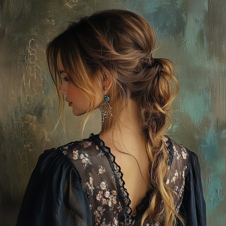 35 Effortless Messy Ponytail Hairstyles - Hair Guru