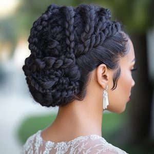 28 Glorious Princesses Braided Updos - Hair Guru