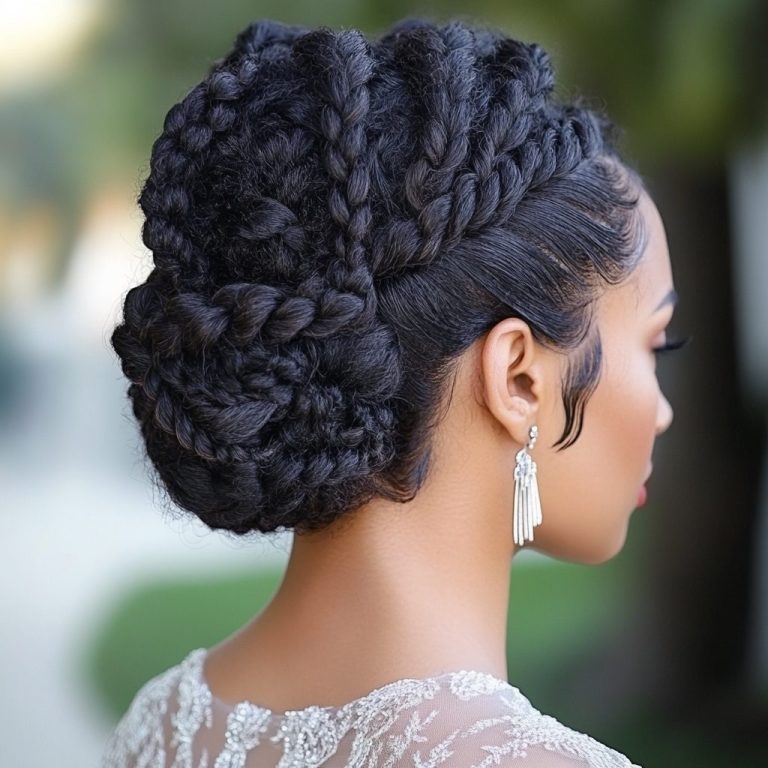 28 Glorious Princesses Braided Updos - Hair Guru