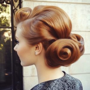 20 Best Elegant Vintage Updos - Hair Guru