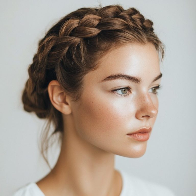 55 Effortless Crown Braid Hairstyles for Summer - Hair Guru