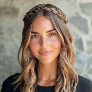 55 Effortless Crown Braid Hairstyles for Summer - Hair Guru