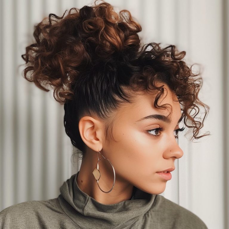 89 Inspiring Natural Curly Hairstyles for Women - Hair Guru