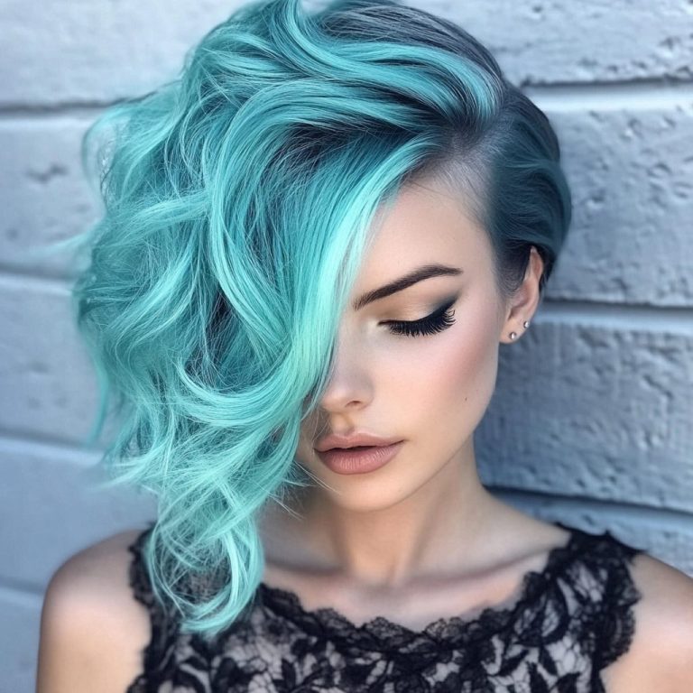 Explore 20 Spirited Turquoise Hair Creations - Hair Guru