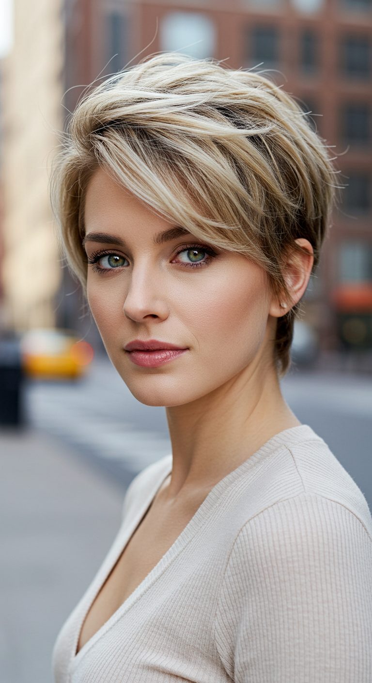 20 Tousled Short Cuts That Radiate Confidence - Hair Guru