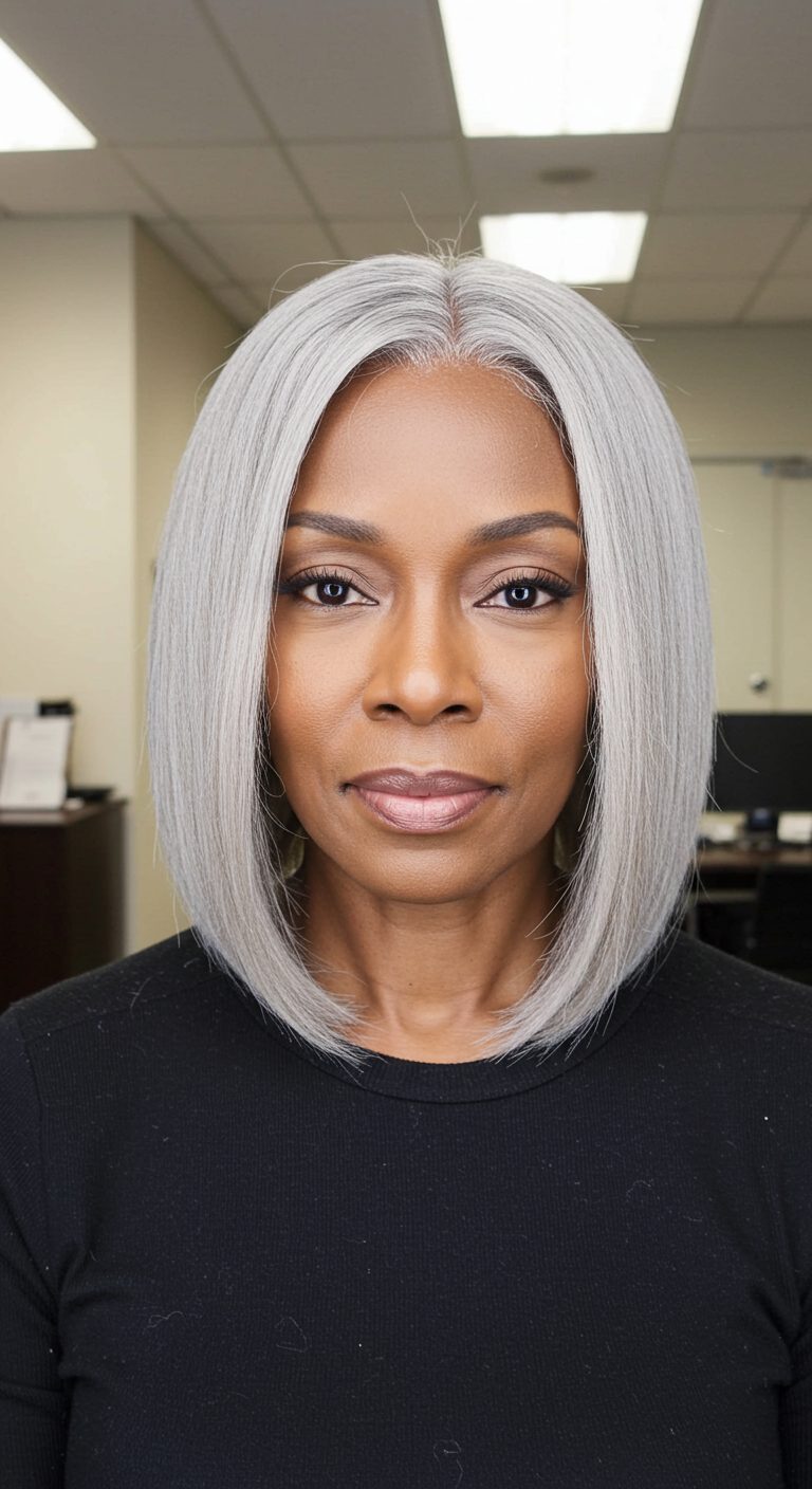 30 Long Bob Ideas for Women Over 50 - Hair Guru