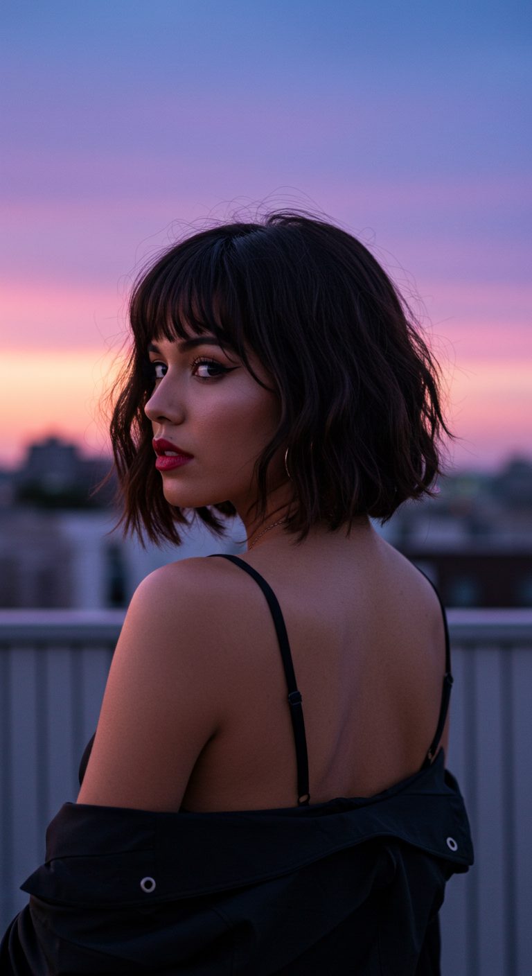 24 Short Haircuts with Fringe That Frame the Face - Hair Guru