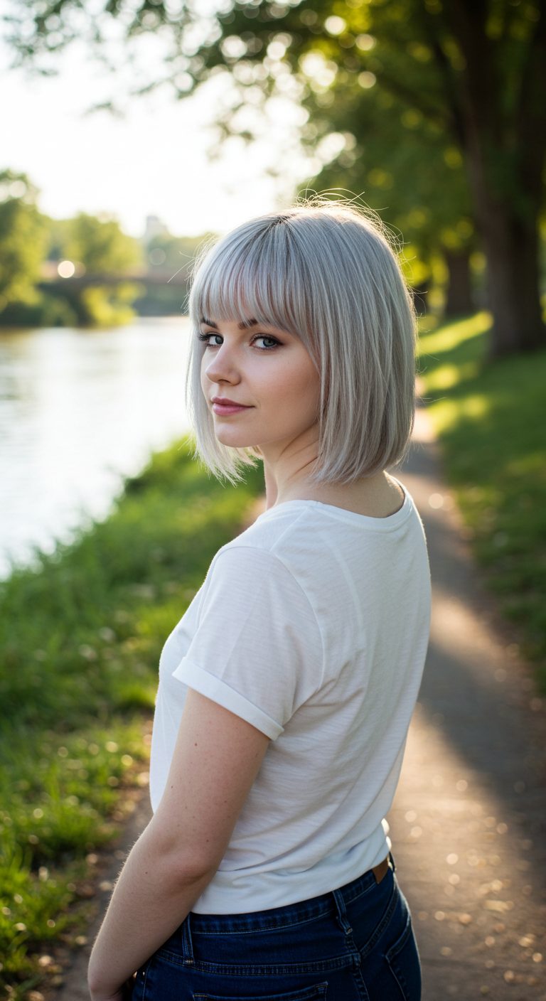 24 Short Haircuts with Fringe That Frame the Face - Hair Guru