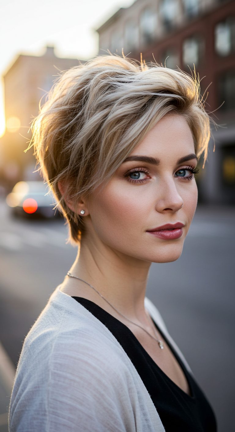 20 Tousled Short Cuts That Radiate Confidence - Hair Guru