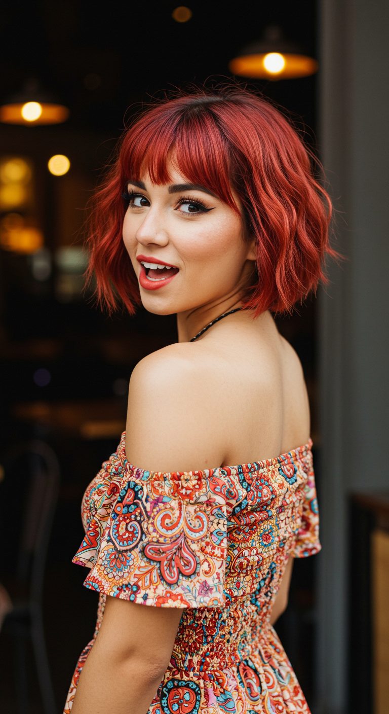 24 Short Haircuts with Fringe That Frame the Face - Hair Guru