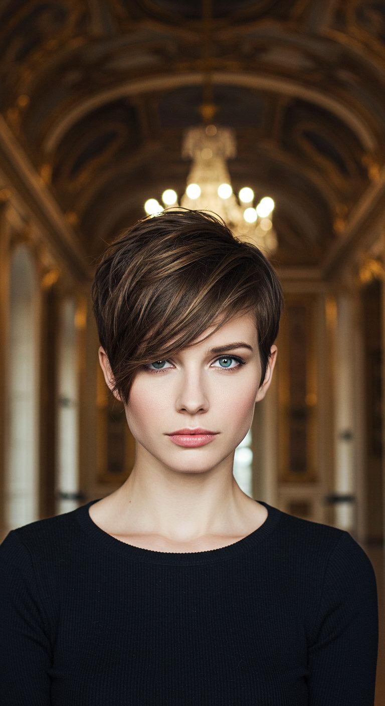 28 Side-Swept Short Haircuts That Add Drama - Hair Guru